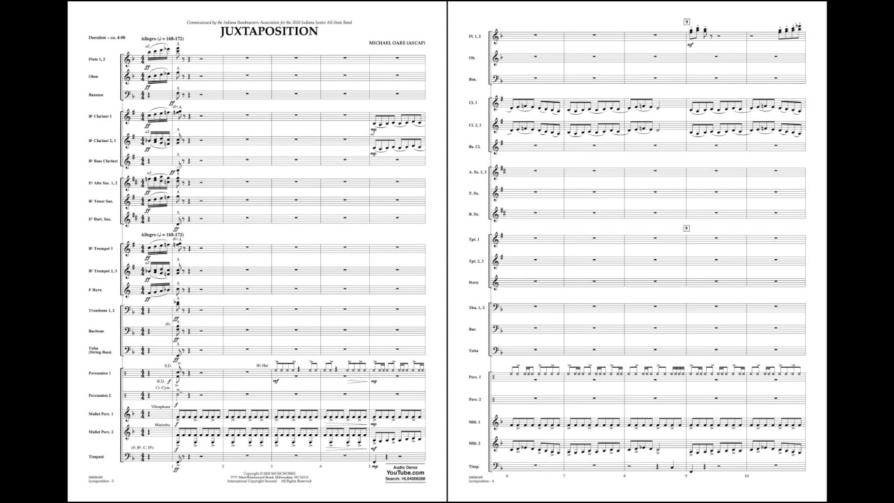 Juxtaposition by Michael Oare - YouTube