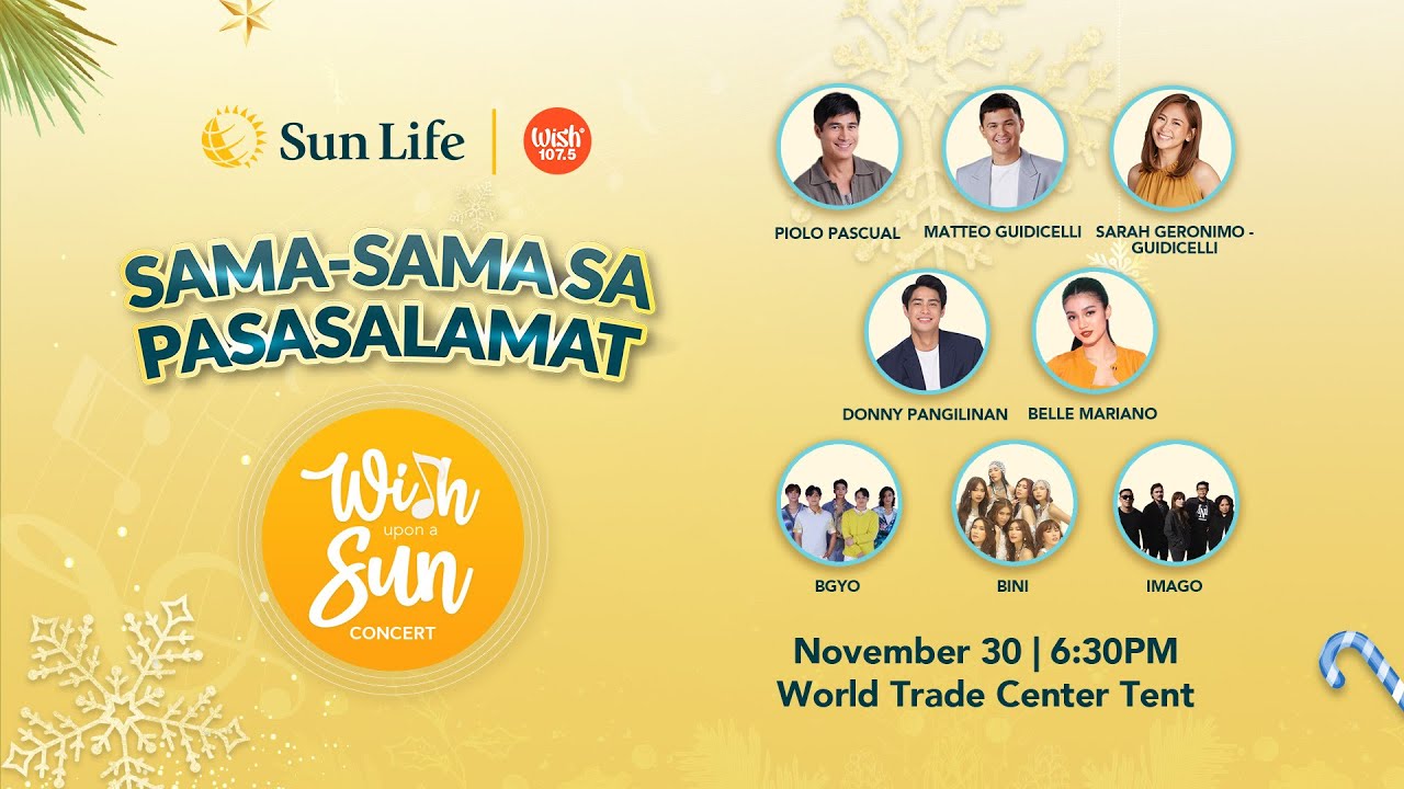 Wish Upon A Sun: Sama-Sama sa Pasasalamat Concert 2023 - YouTube