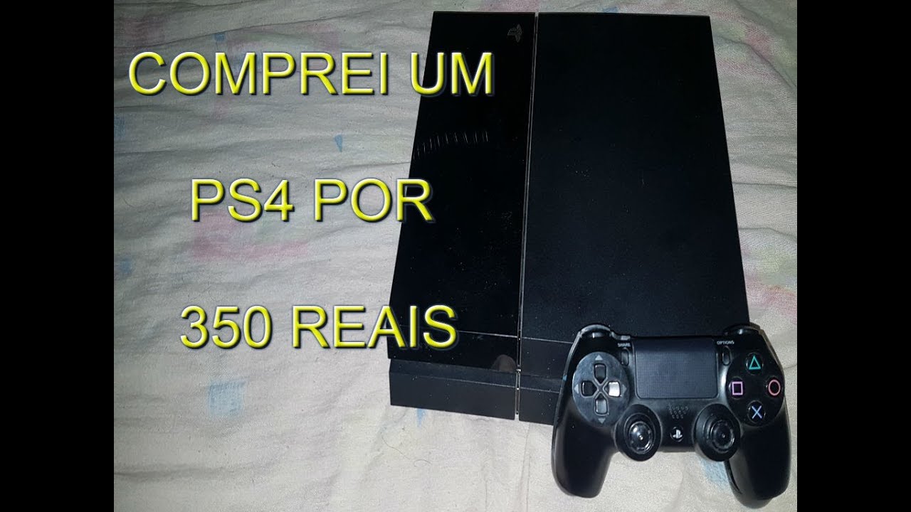 Comprei mais um ps4 por 350 no mercado livre - YouTube