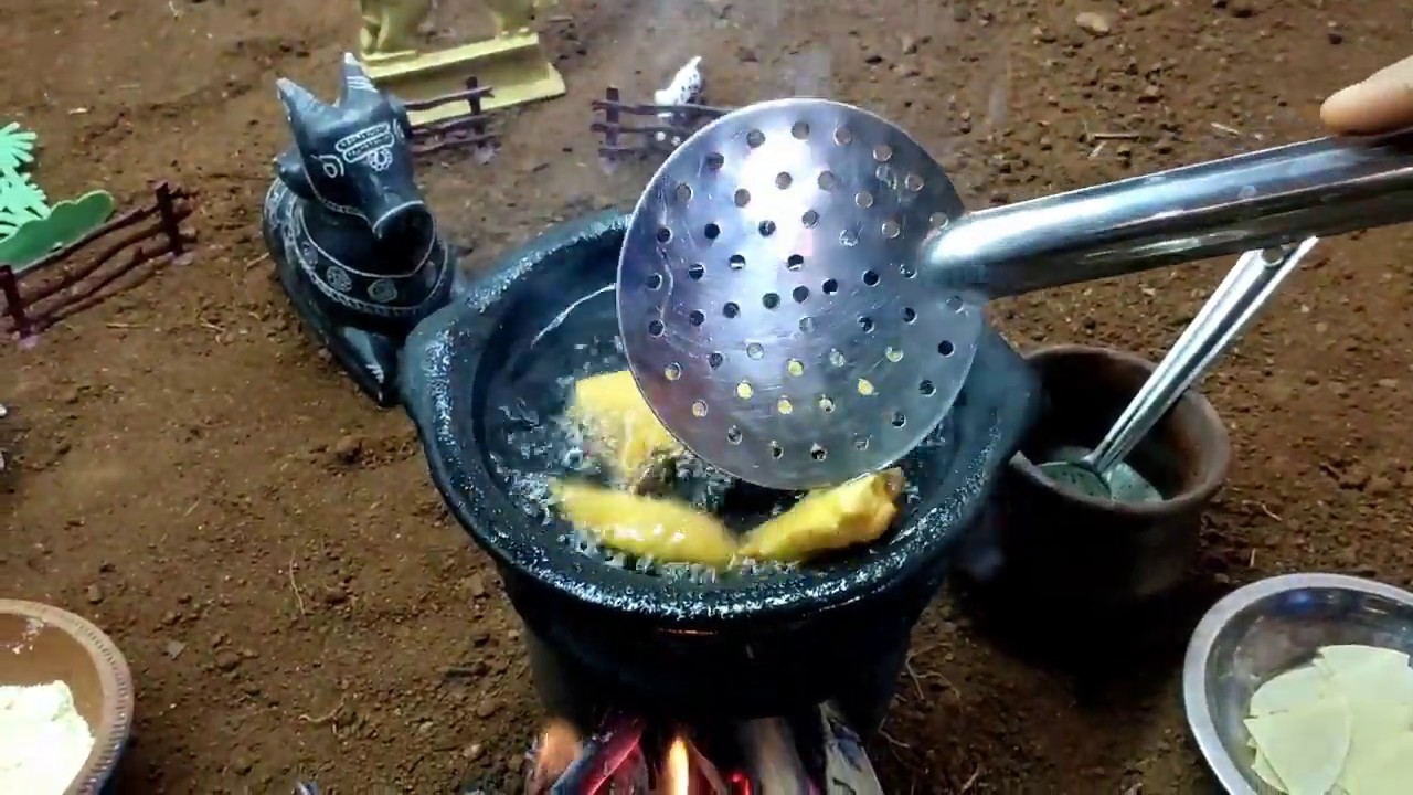 Miniature Appala Bajji | #TimePass_Cooking #MiniFoodHut #Tamil #13 ...
