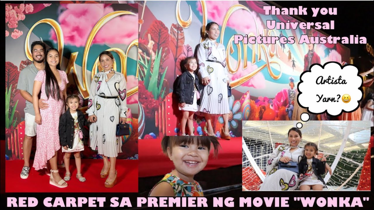 RUMAMPA SA RED CARPET? | WE GOT INVITED TO THE PREMIERE OF MOVIE "WONKA ...