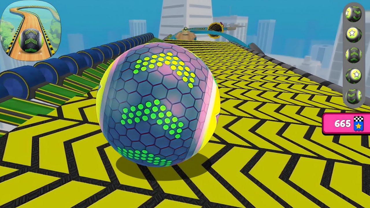 going balls – level 86 zigzag paths: keep your focus! - YouTube