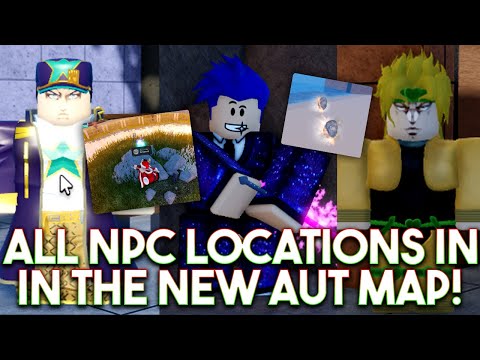 [AUT] ALL NPC LOCATIONS + BIKE & METEOR LOCATIONS | New AUT Map - YouTube