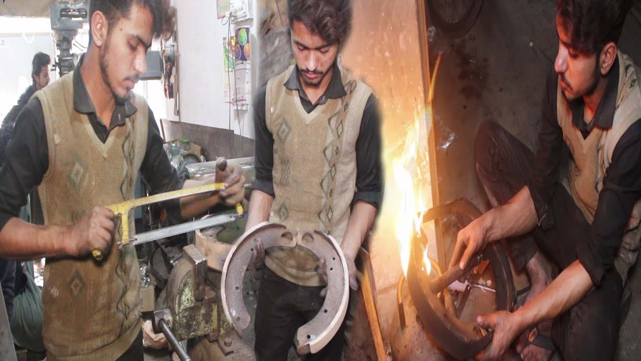 Brake Leather For Repairing | It's Amazing - YouTube