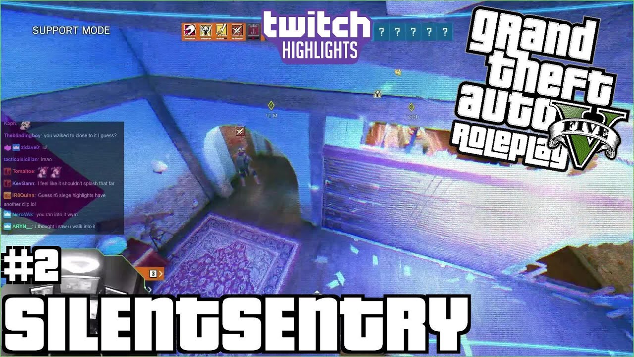 SILENTSENTRY - Twitch Highlights/Funny Moments #2 | GTA V Roleplay ...