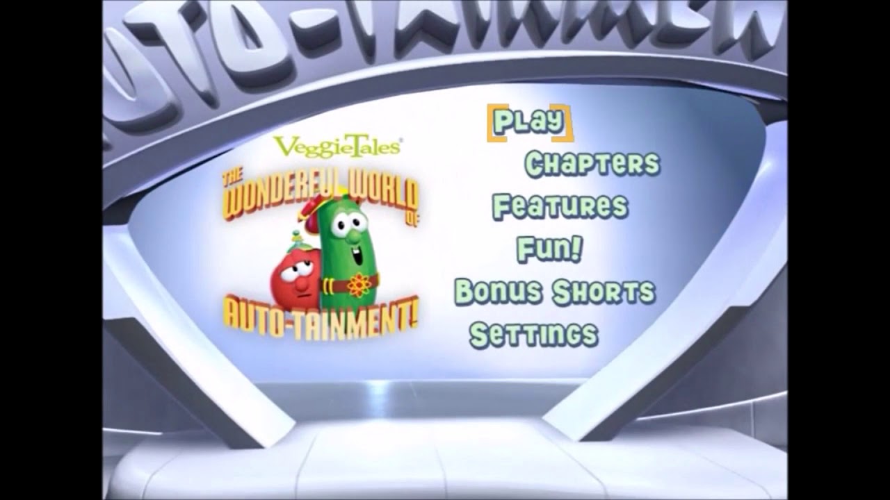 VeggieTales: The Wonderful World of Auto-Tainment! - DVD Menu (United ...