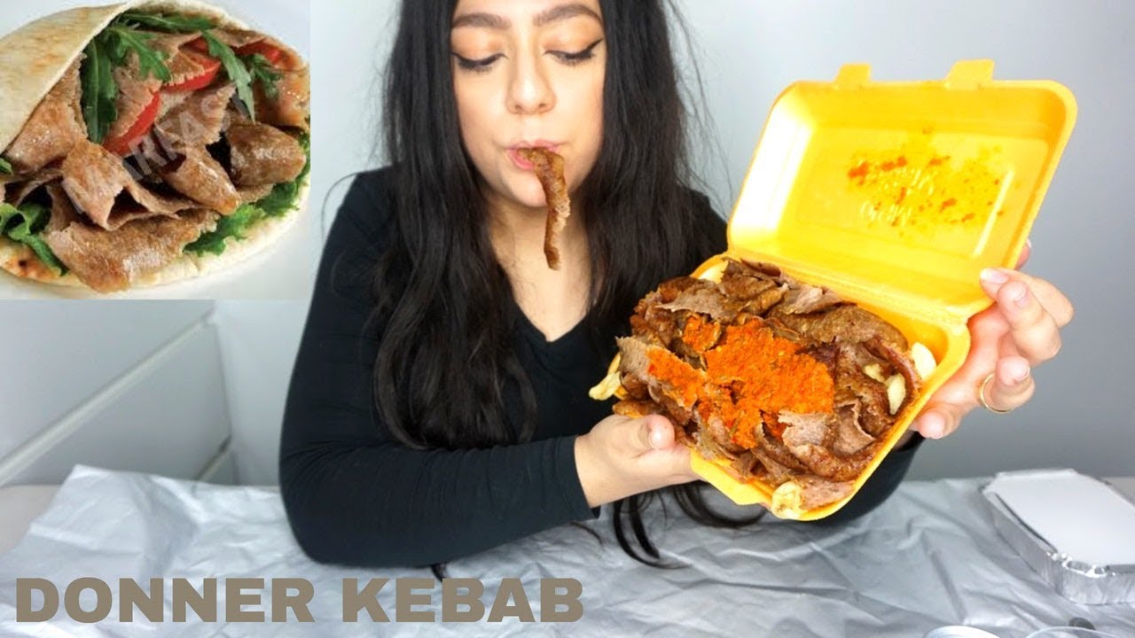 DONNER KEBAB MUKBANG | BIG BITES | EATING SHOW - YouTube