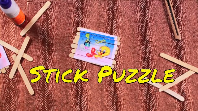 Stick puzzle | Art and Craft - YouTube