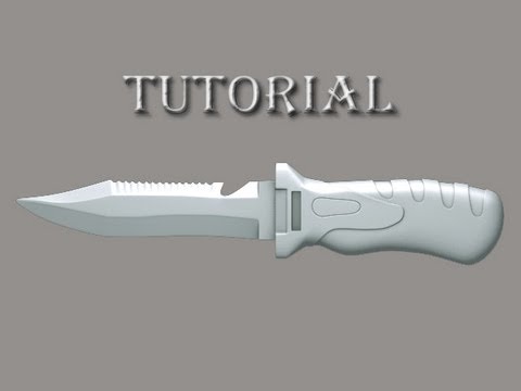 Knife Modeling Part 4 - YouTube