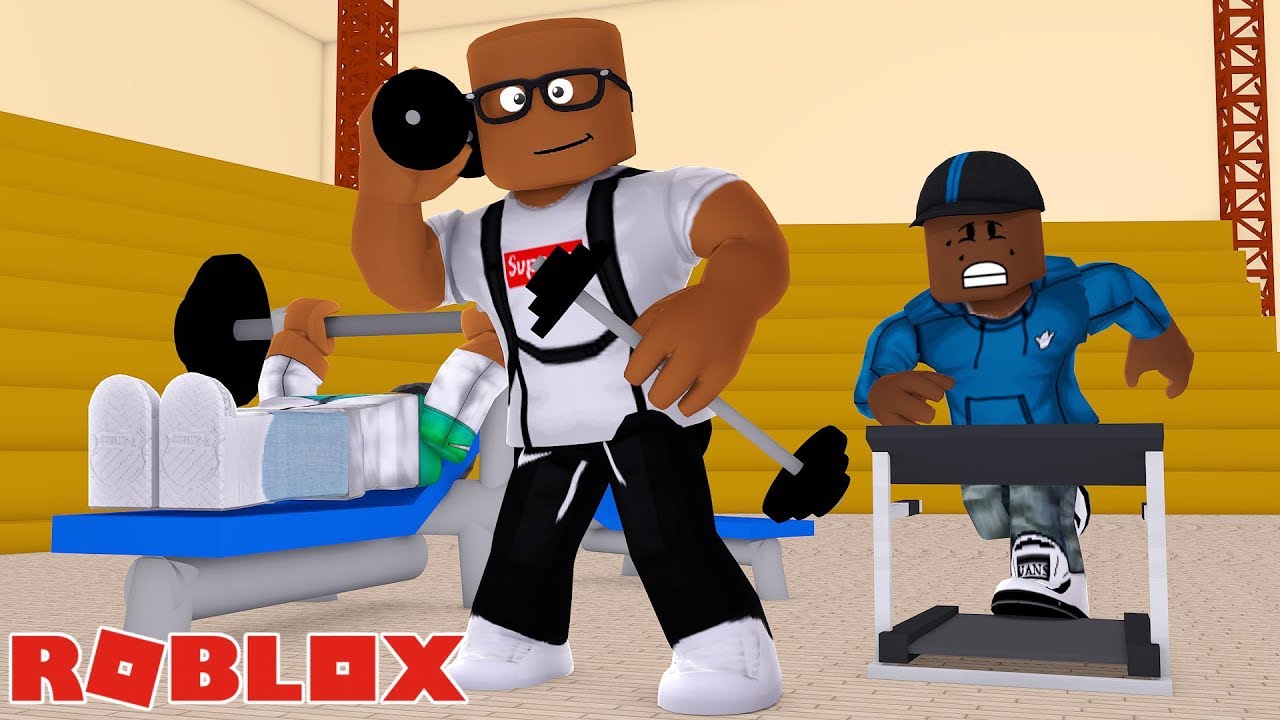 BECOMING THE STRONGEST MAN IN ROBLOX - YouTube