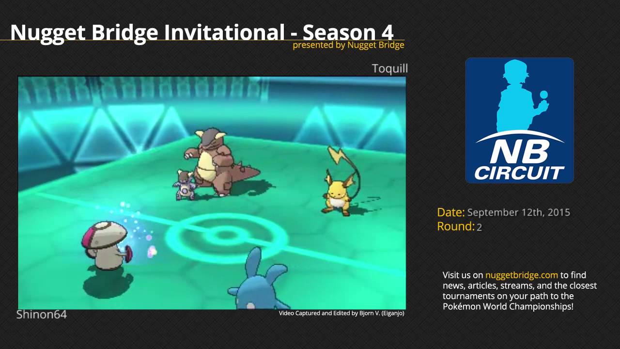 Nugget Bridge Invitational Round 2 - Shinon64 vs Toquill - YouTube