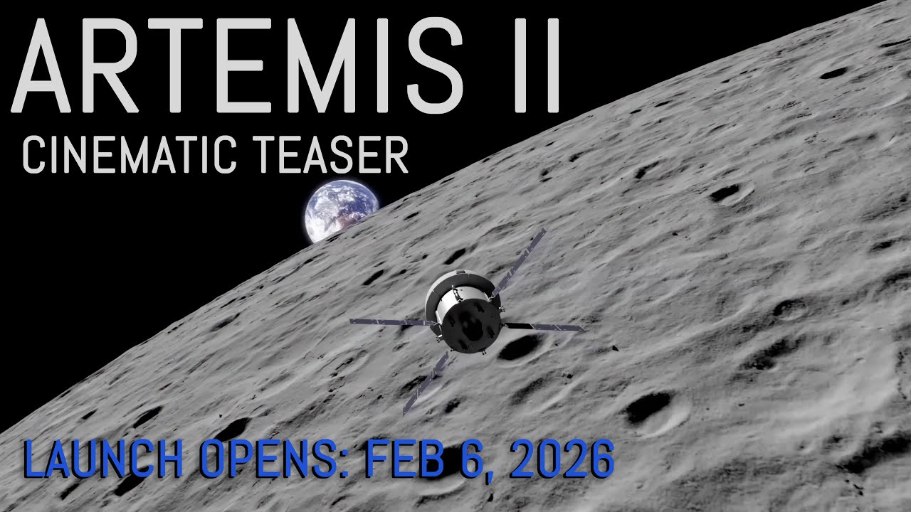 Launch Window Opens Feb 6 | Artemis II — Cinematic Teaser - YouTube