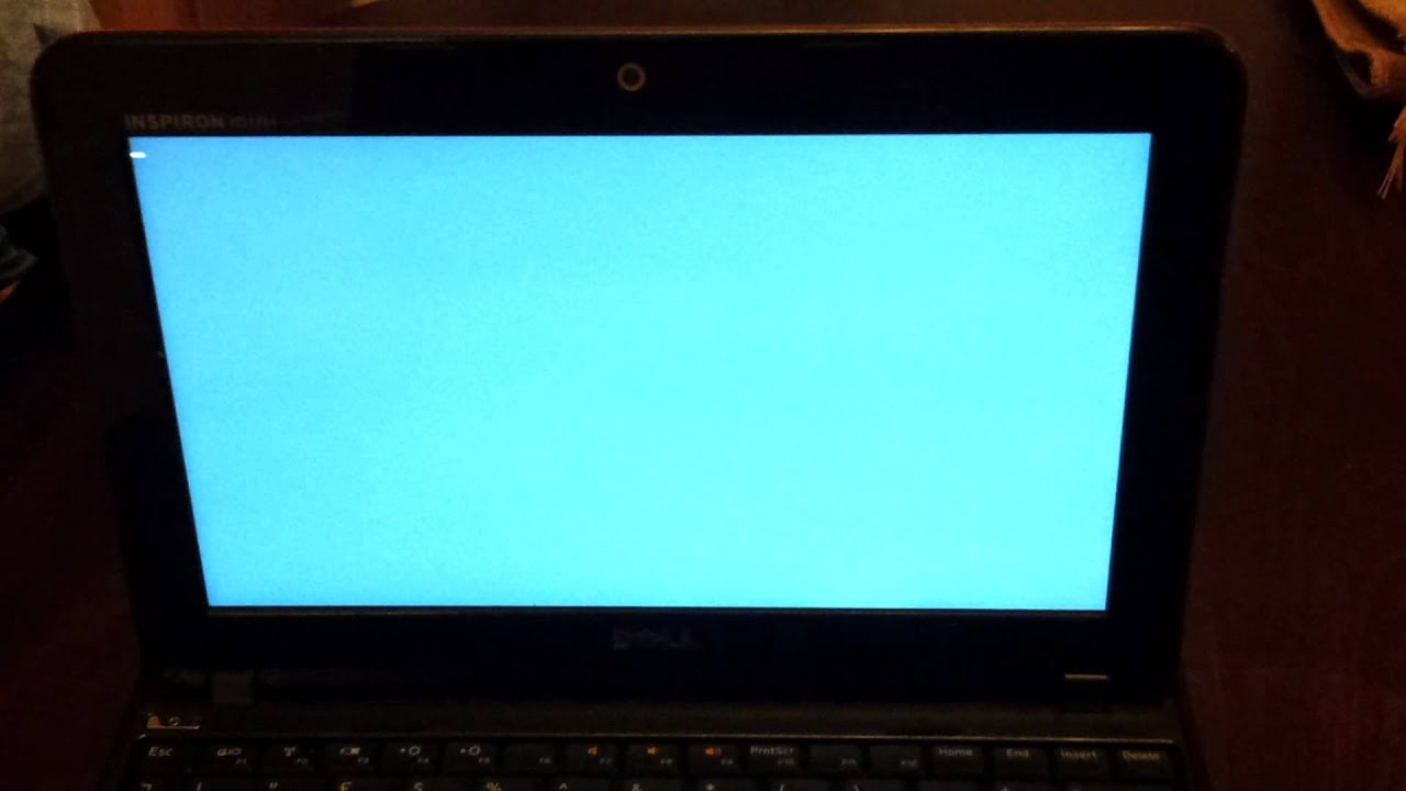 Dell Inspiron Mini 1012 8 beeps - YouTube