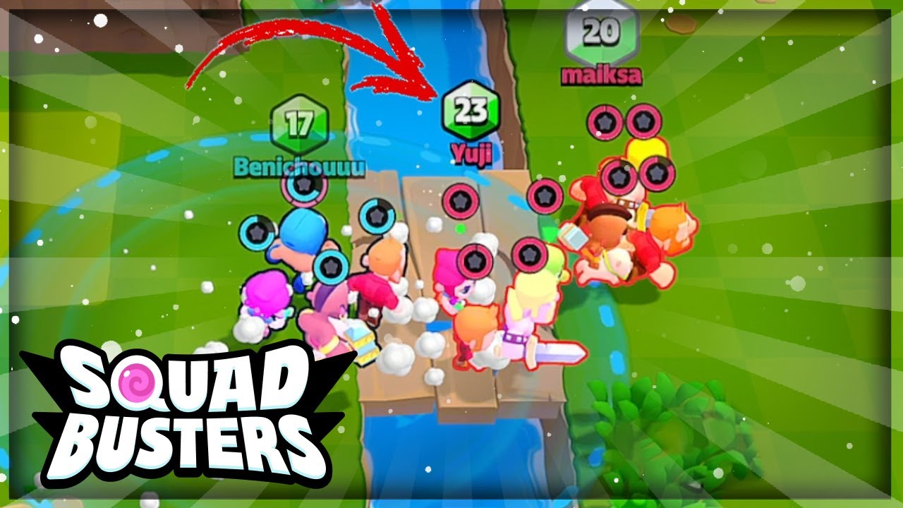 JE TEAM UP AVEC @Yuji-YT POUR BUTER TOUT LE MONDE SUR SQUAD BUSTERS ...