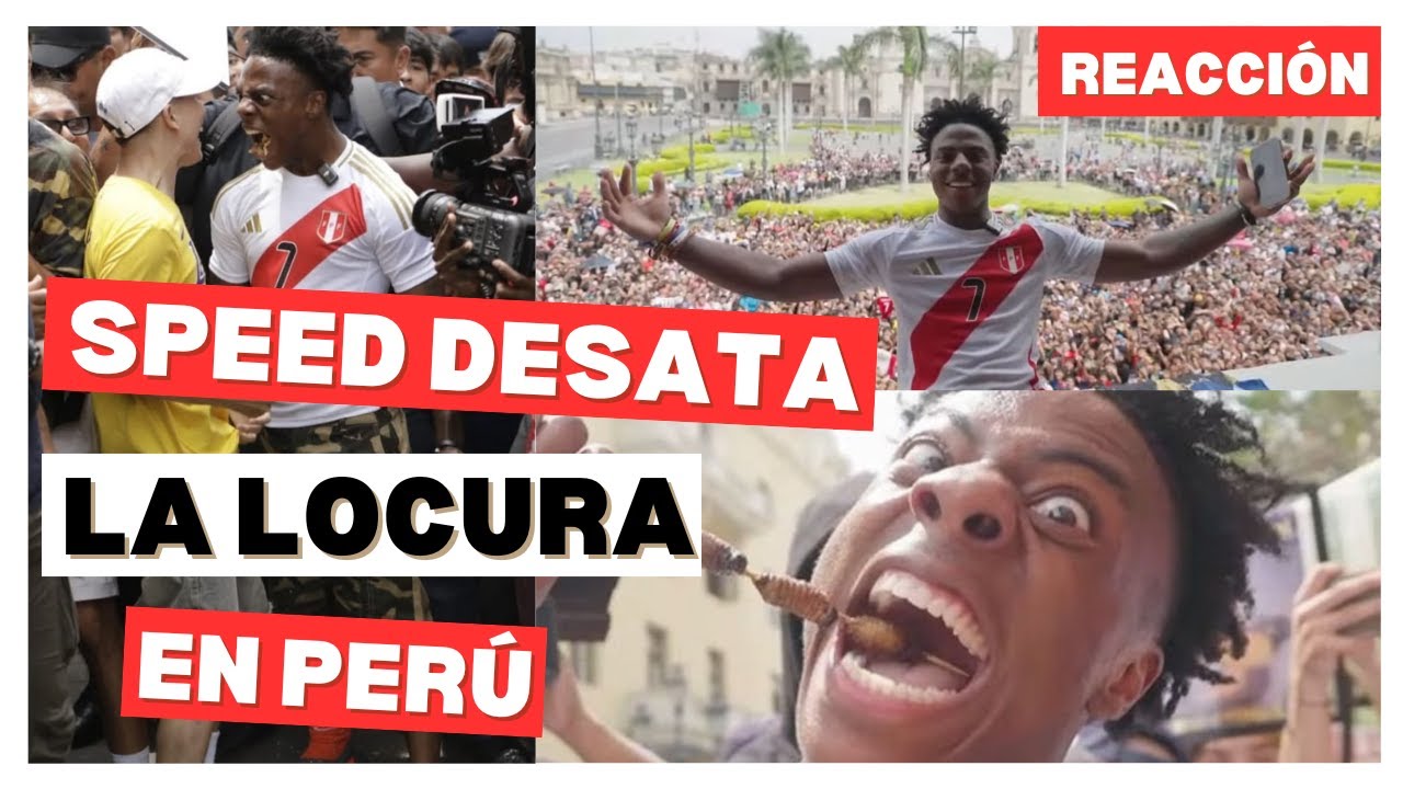 🔴 REACCIÓN EN VIVO: SPEED DESATA LA LOCURA EN PERÚ - ''PERÚ ES CLAVE ...