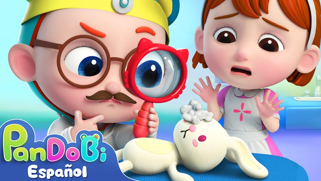El Conejito se Lastimó | Canciones Infantiles | Super Pandobi en ...