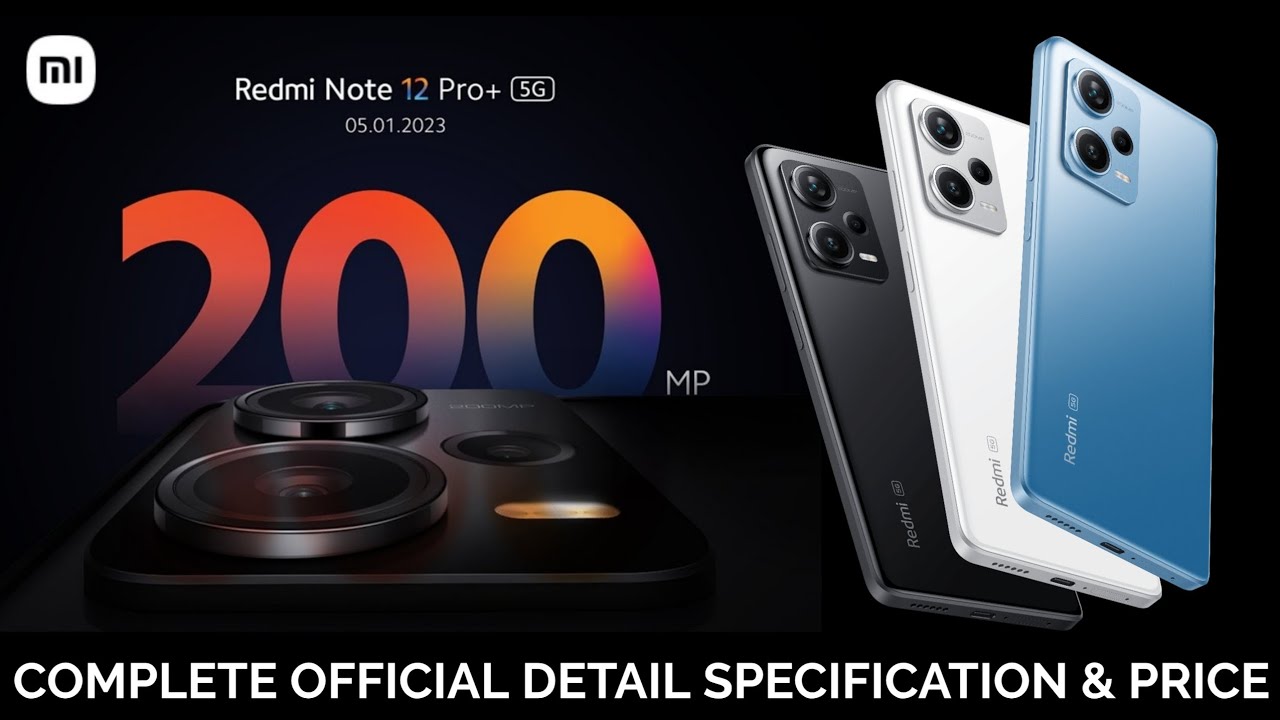 REDMI NOTE 12 PRO SERIES || OFFICIAL CONFIRMED SPECS, LAUNCH DATE ...
