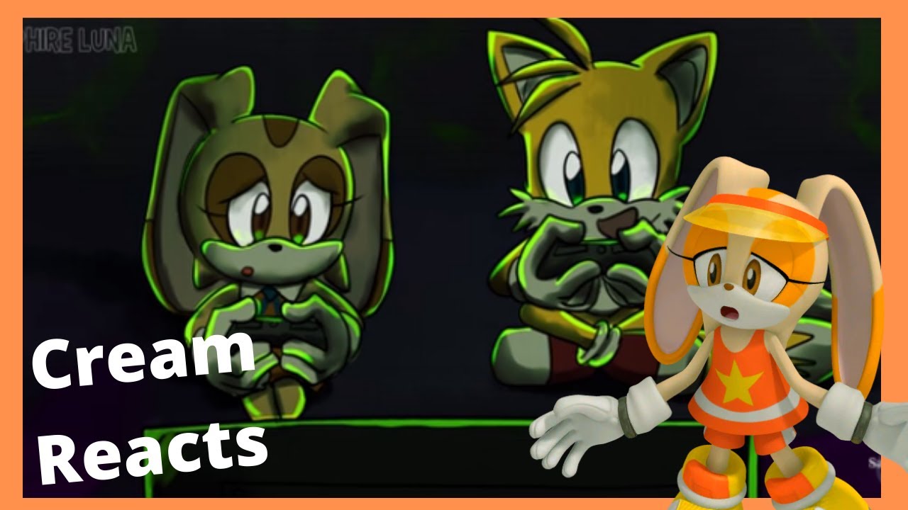 Cream Reacts To Tails Plays The Scariest Games Ever - YouTube