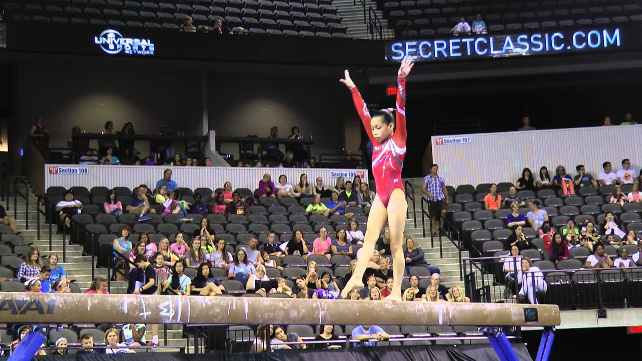Victoria Nguyen - Balance Beam - 2014 Secret U.S. Classic - YouTube