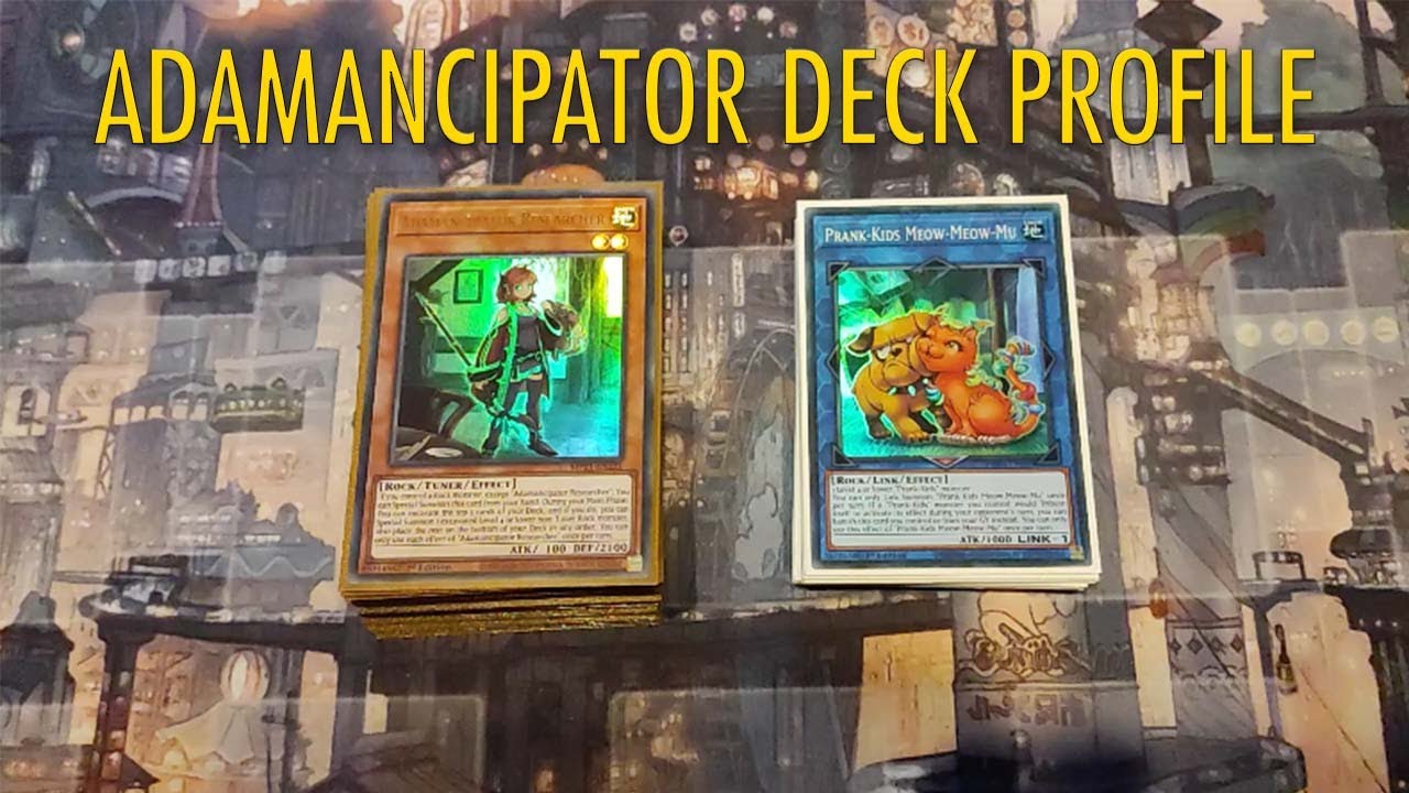 Adamancipator Deck Profile December 2021 Youtube