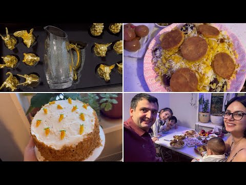 Punhanin ad gunu vloqu / Koklu tort / Hediyyeler / Sonmeyen sham / Marshmellodan kok