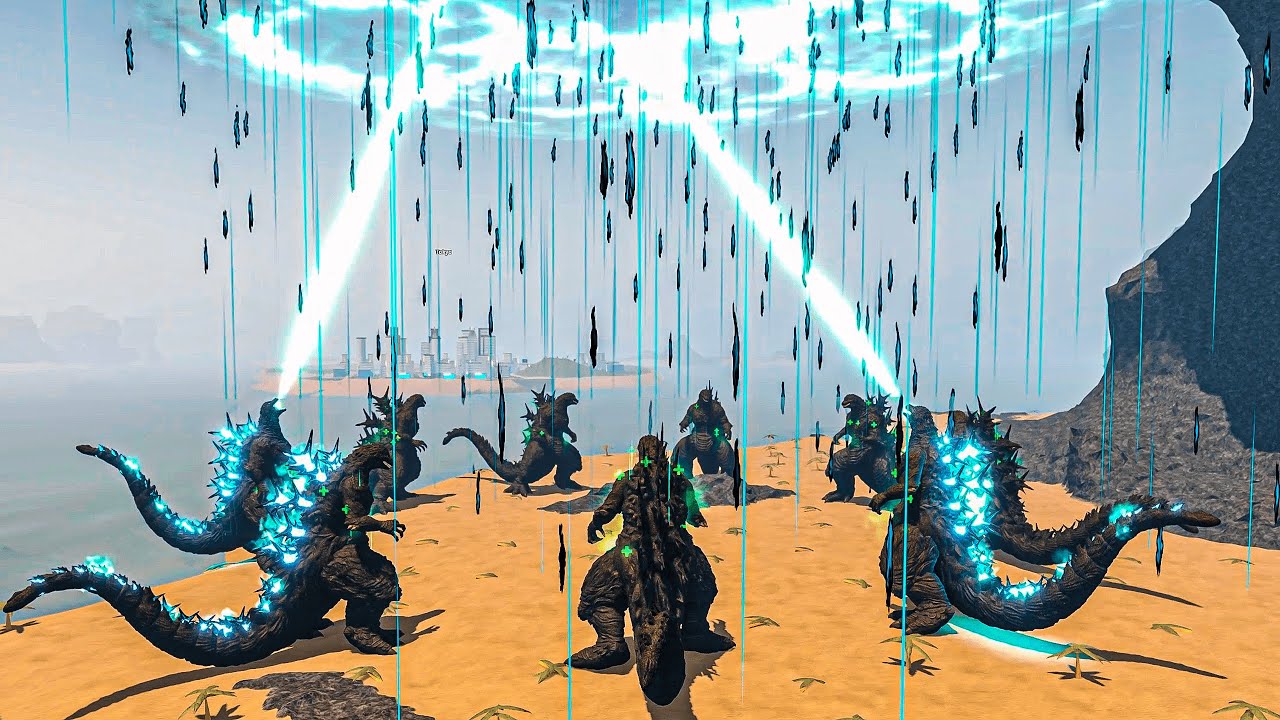 Minus One Godzilla Special Atomic Breaths | Kaiju Universe - YouTube