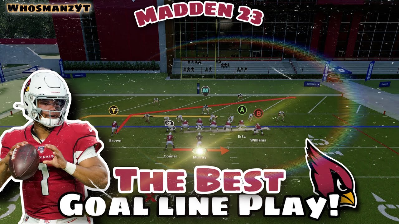 The Best Goal line Play In Madden 23! #madden23tips #gitg #whosmanzyt ...