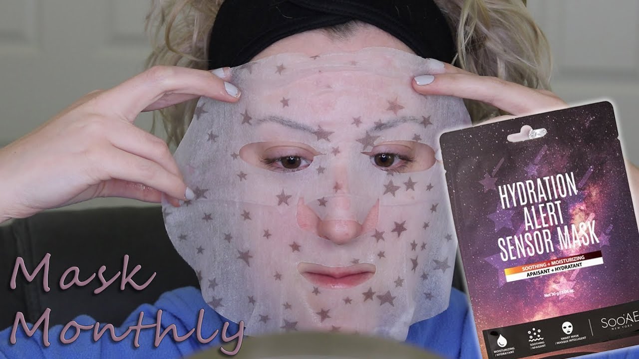 COLOR CHANGING Sheet Mask?!? Demo - YouTube
