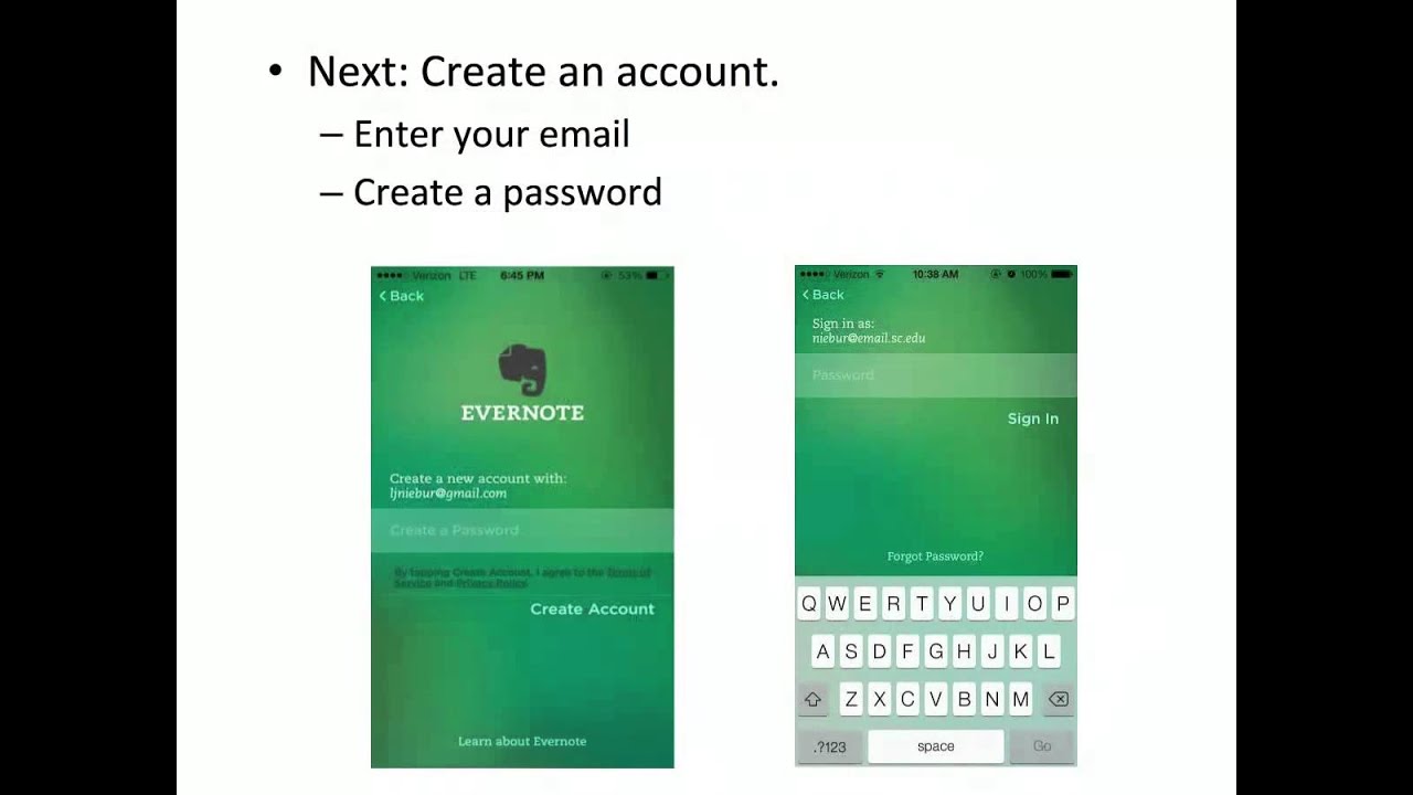 Using Evernote - YouTube