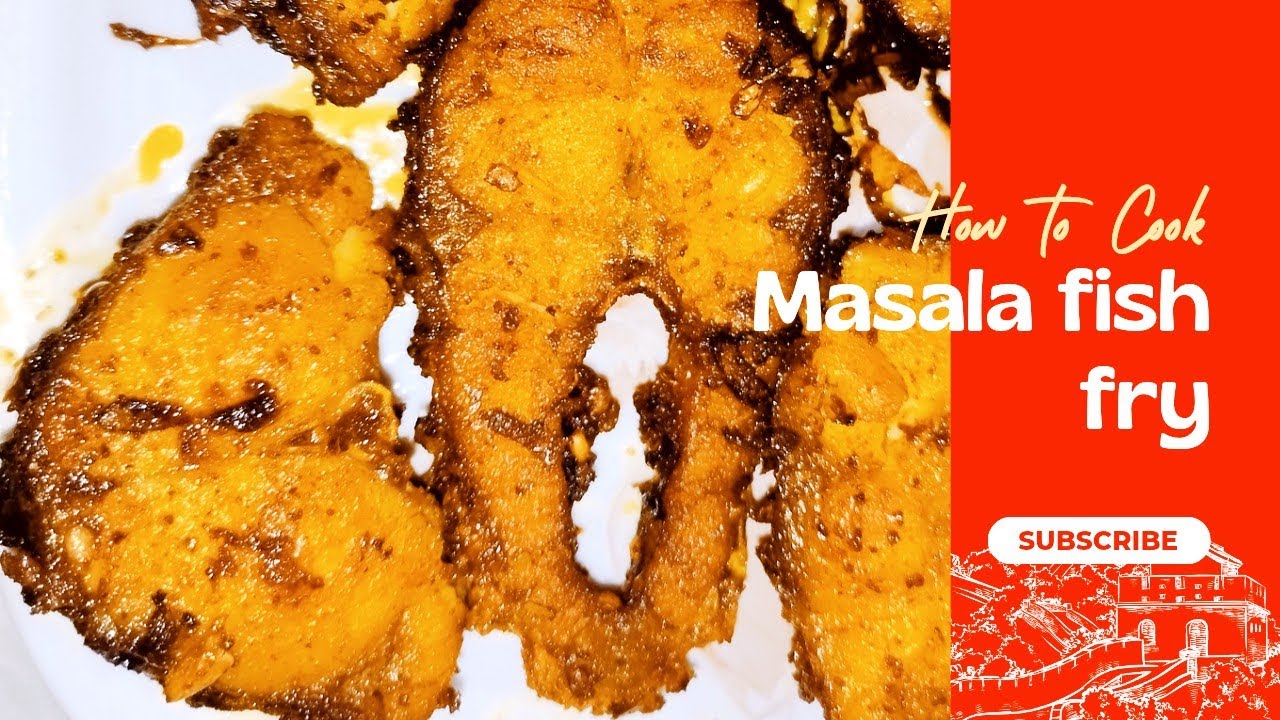Fish fry | Fish fry at home | Masala Rohu fish fry | Bengali style fish ...