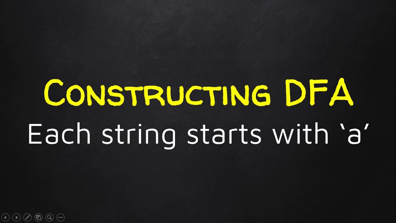 Dfa Of String Which Starts With A Theory Of Computation Bangla Lecture Youtube