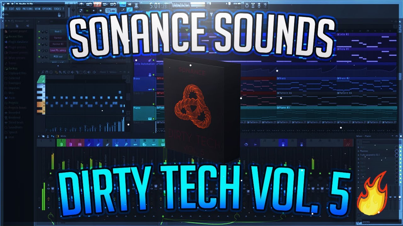Sonance Sounds - Dirty Tech Vol. 5 [Tech House Sample Pack] - YouTube