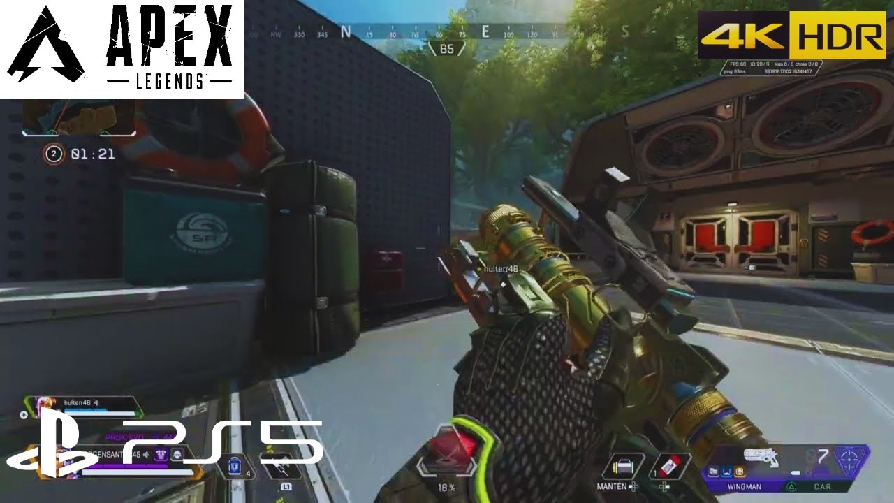 APEX LEGENDS gameplay. PARCA. PS5 (4K 60 FPS) - YouTube