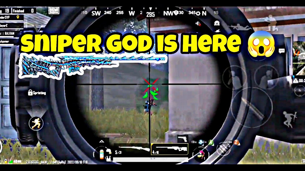 SNIPER GOD is here 😱🔥💯#bgmi #gaming #android #sanketgaming #sniper ...