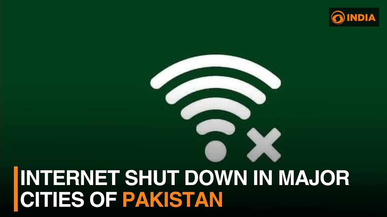 Internet shut down in major cities of Pakistan | DD India - YouTube