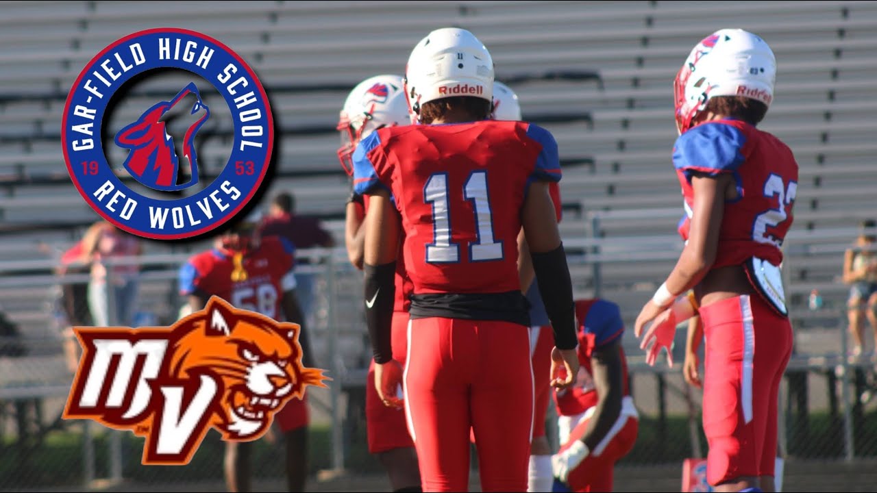 Gar-Field Red Wolves Highlights vs Mountain View Wildcats 2022 - YouTube