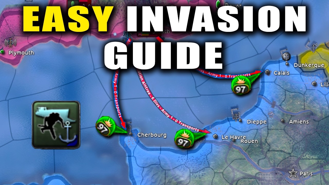 EASIEST NAVAL INVASION GUIDE Hoi4 2026 - YouTube