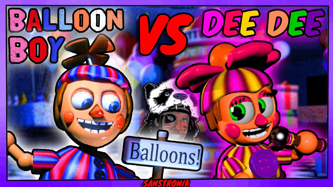 FNF FNAF BALLOON BOY VS DEE DEE RELEASE - YouTube