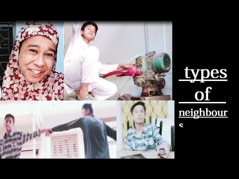Types Of Neighbours funny skit PART 1 - YouTube