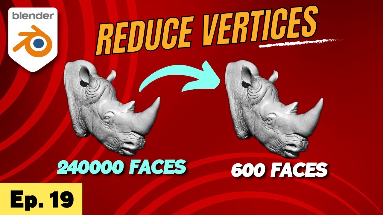 Blender Tutorial in Hindi Ep-19: Decimate Modifier | Transfer High poly ...