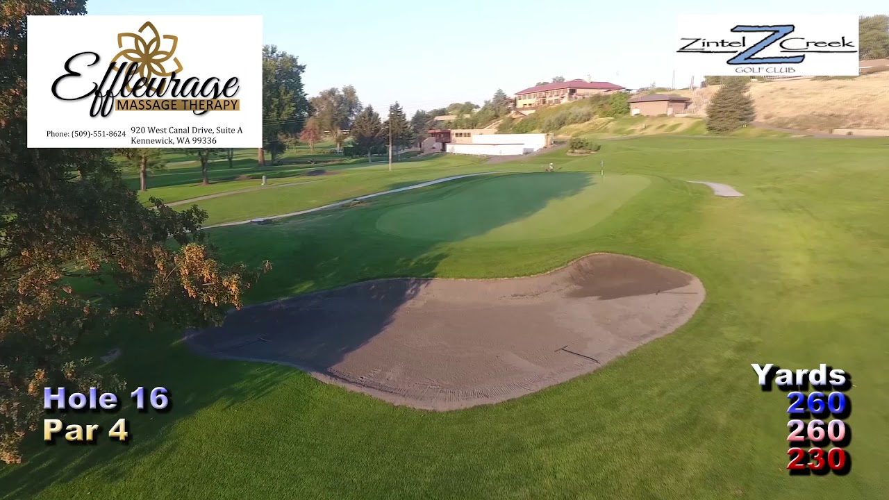 Zintel Creek Golf Club | Hole 16 | Effleurage - YouTube