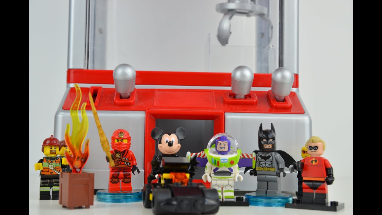 Claw Machine Grabber Lego Toys Batman Buzz lightyear Disney AMAZING ...