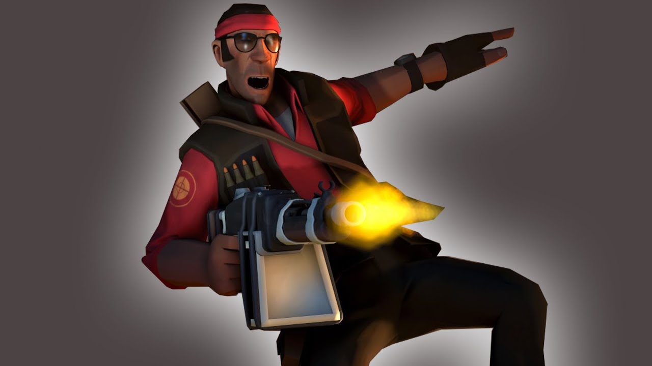 TF2 Sniper Light Machine Gun - YouTube