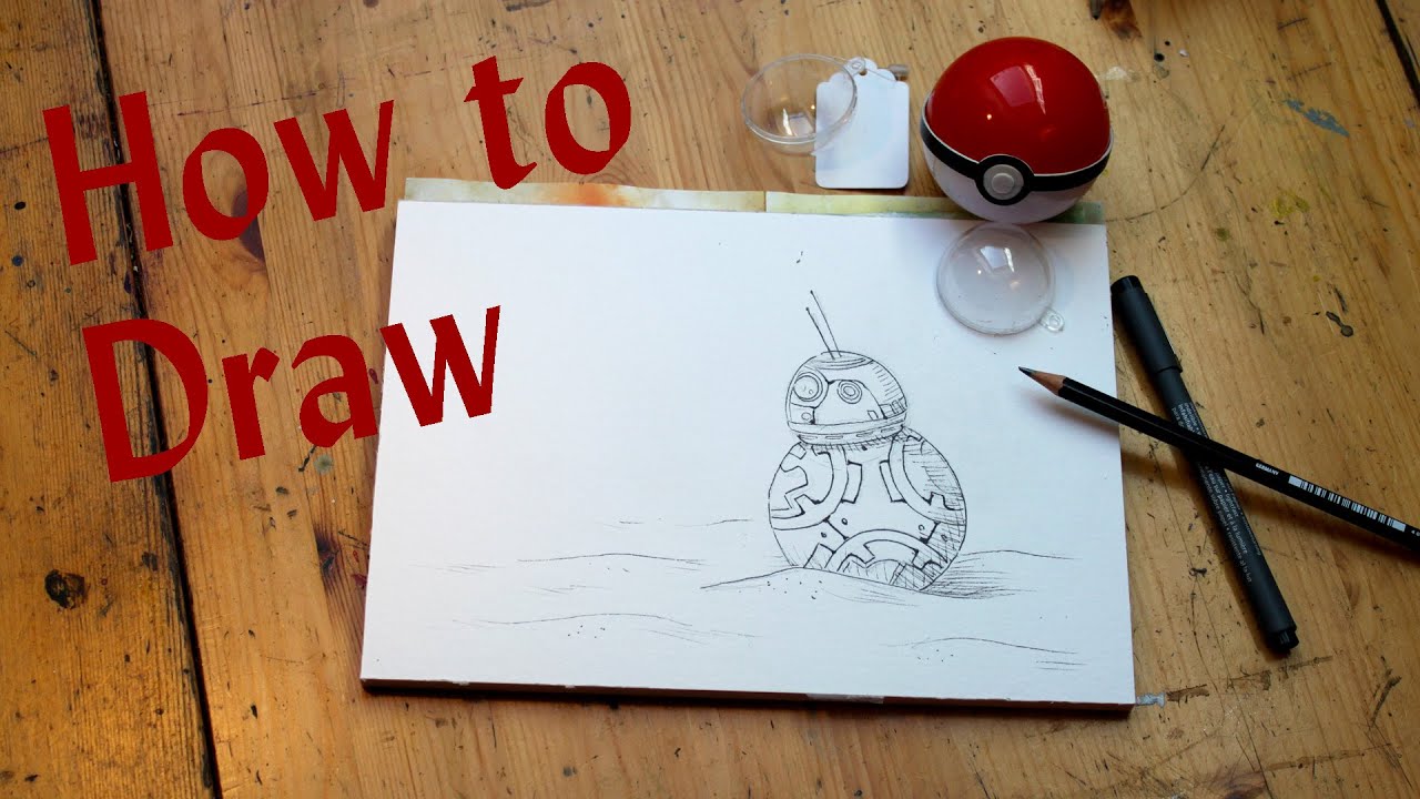 How to Draw BB-8 from Star Wars - YouTube
