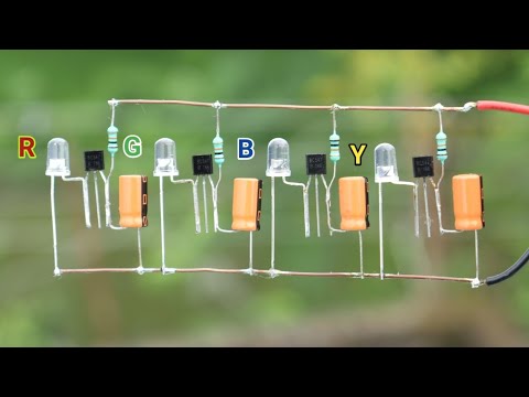 Superb led flasher circuit | Led chaser circuit - YouTube