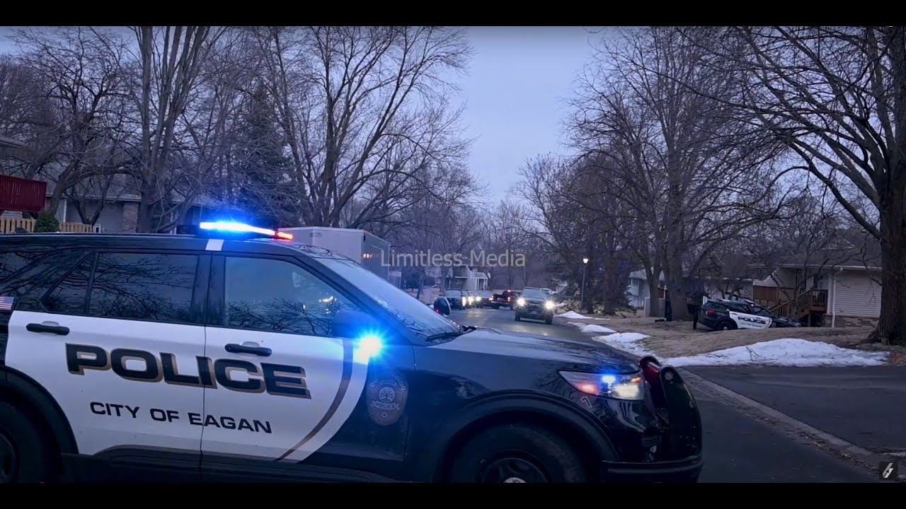 Scenes from Eagan, Minnesota Police Incident - February 2, 2025 - YouTube