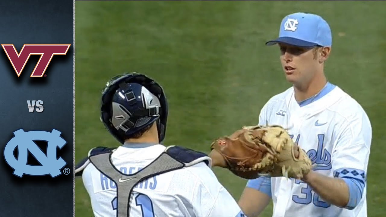 Virginia Tech vs. North Carolina Baseball Highlights (April 9, 2016 ...