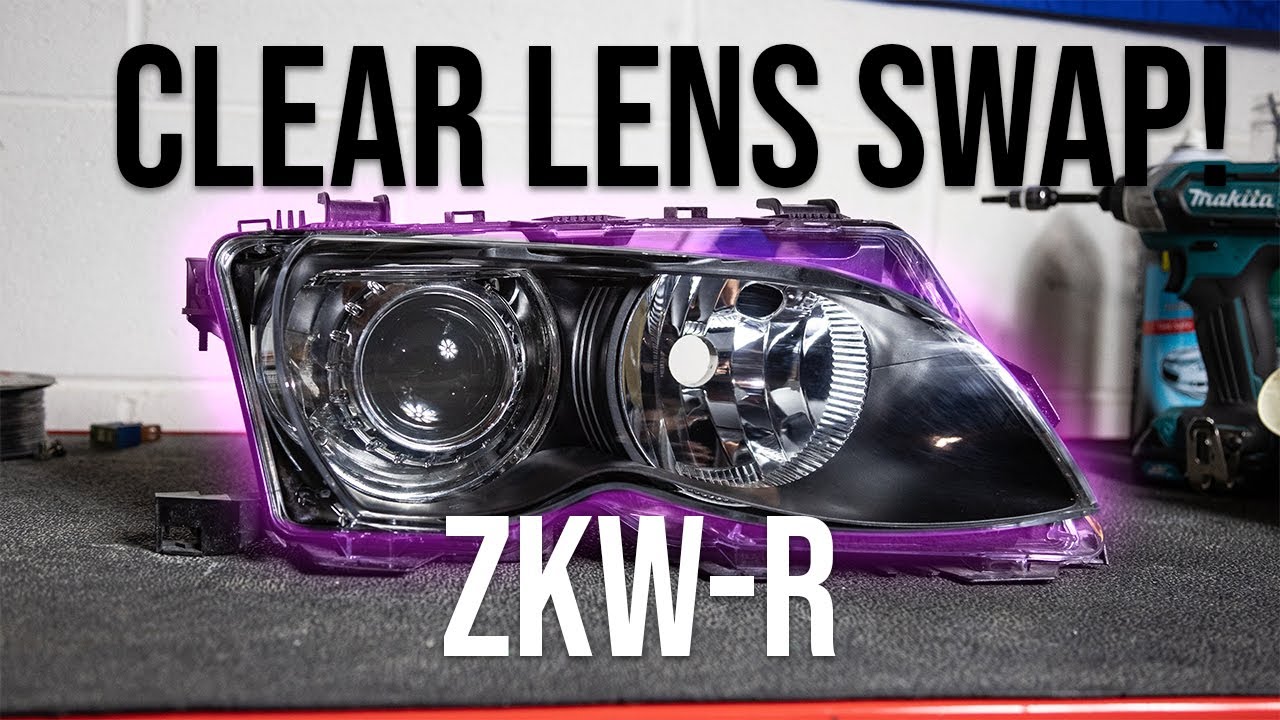 Clear Lens Upgrade on E46 AL Headlights (ZKW-R) + Miata GV Finish Panel ...
