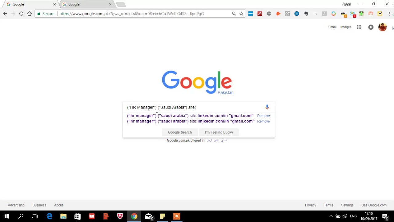 Extracting Email IDs of HR Managers on LinkedIn - YouTube