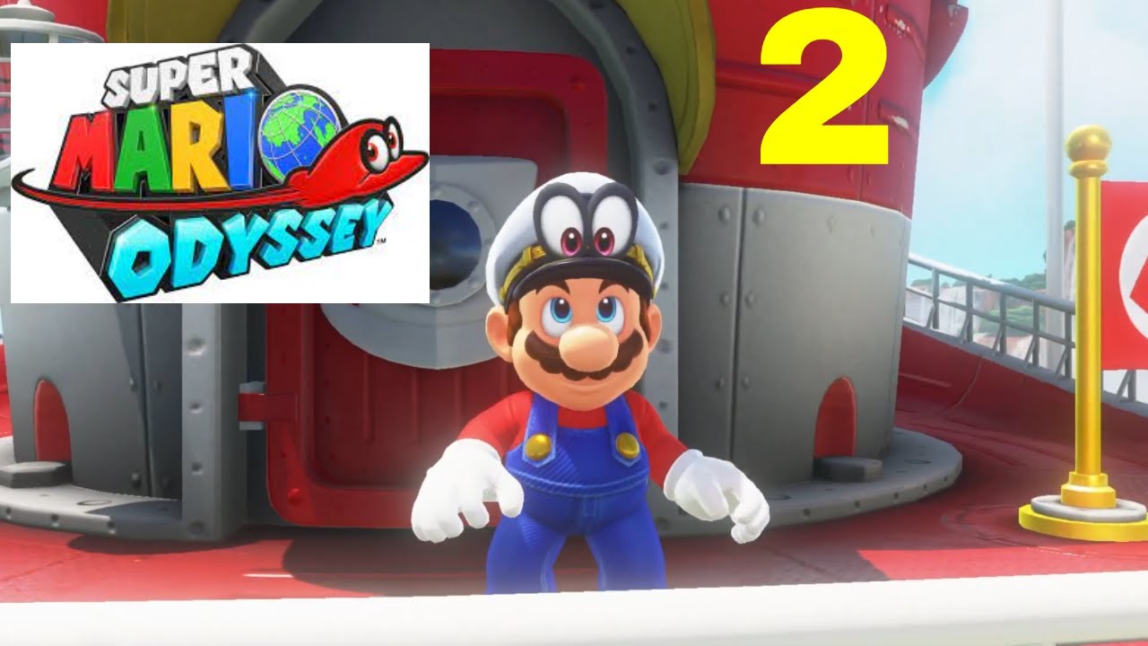 Super Mario Odyssey - Gameplay Walkthrough Part 2 - Sand Kingdom ...